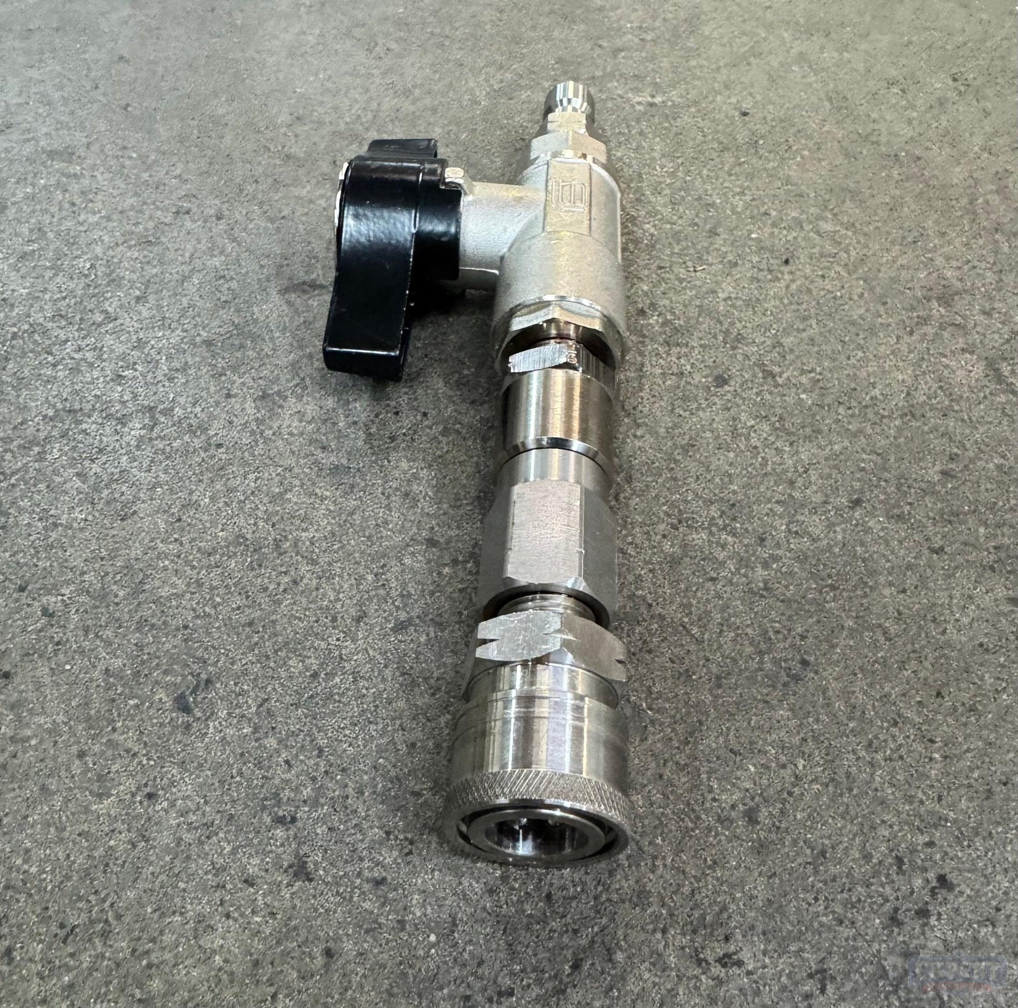 Ball Valve Assembly w/ Mosmatic Swivel