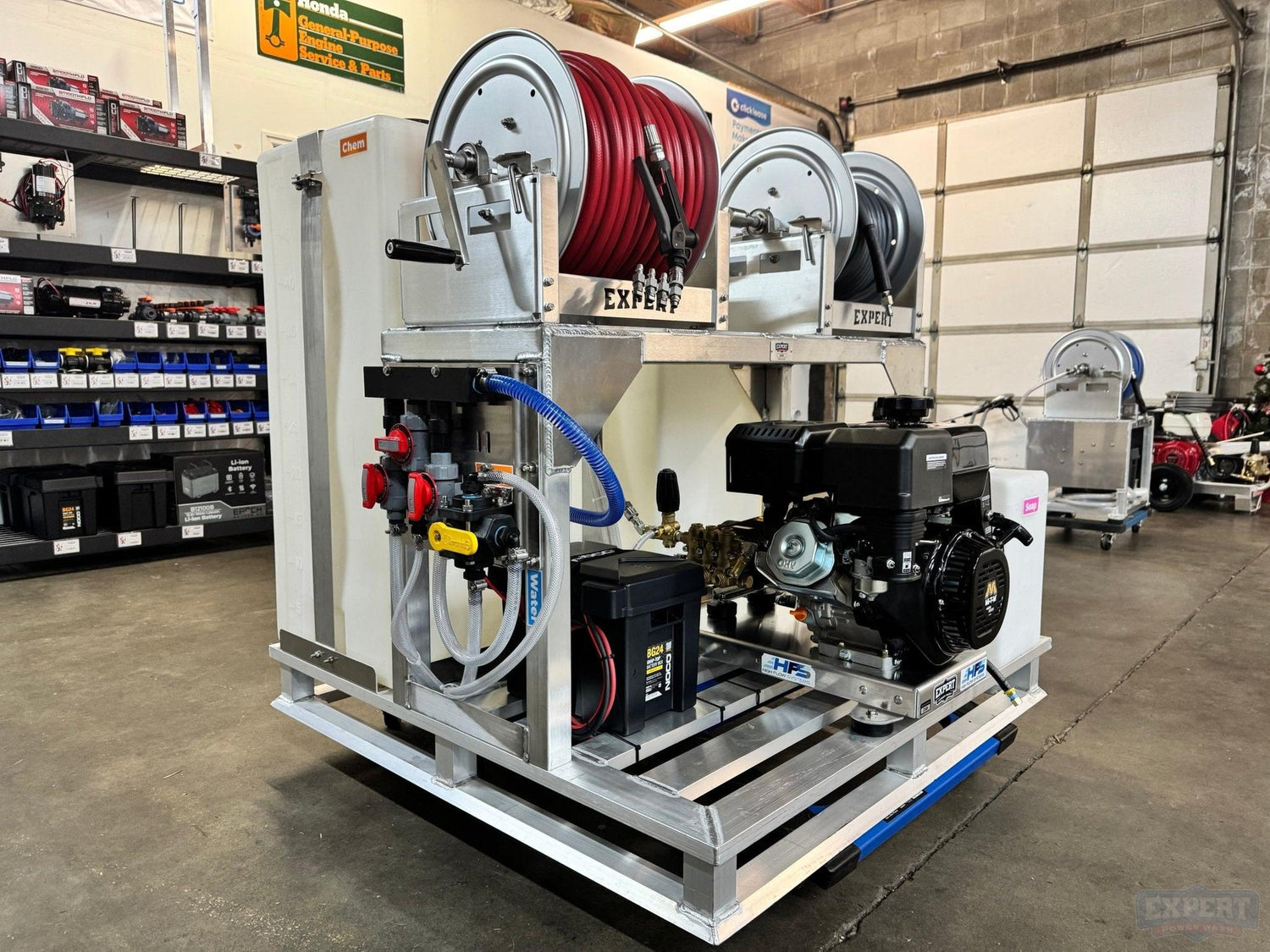 Pressure Washing Truck Skids and Equipment
