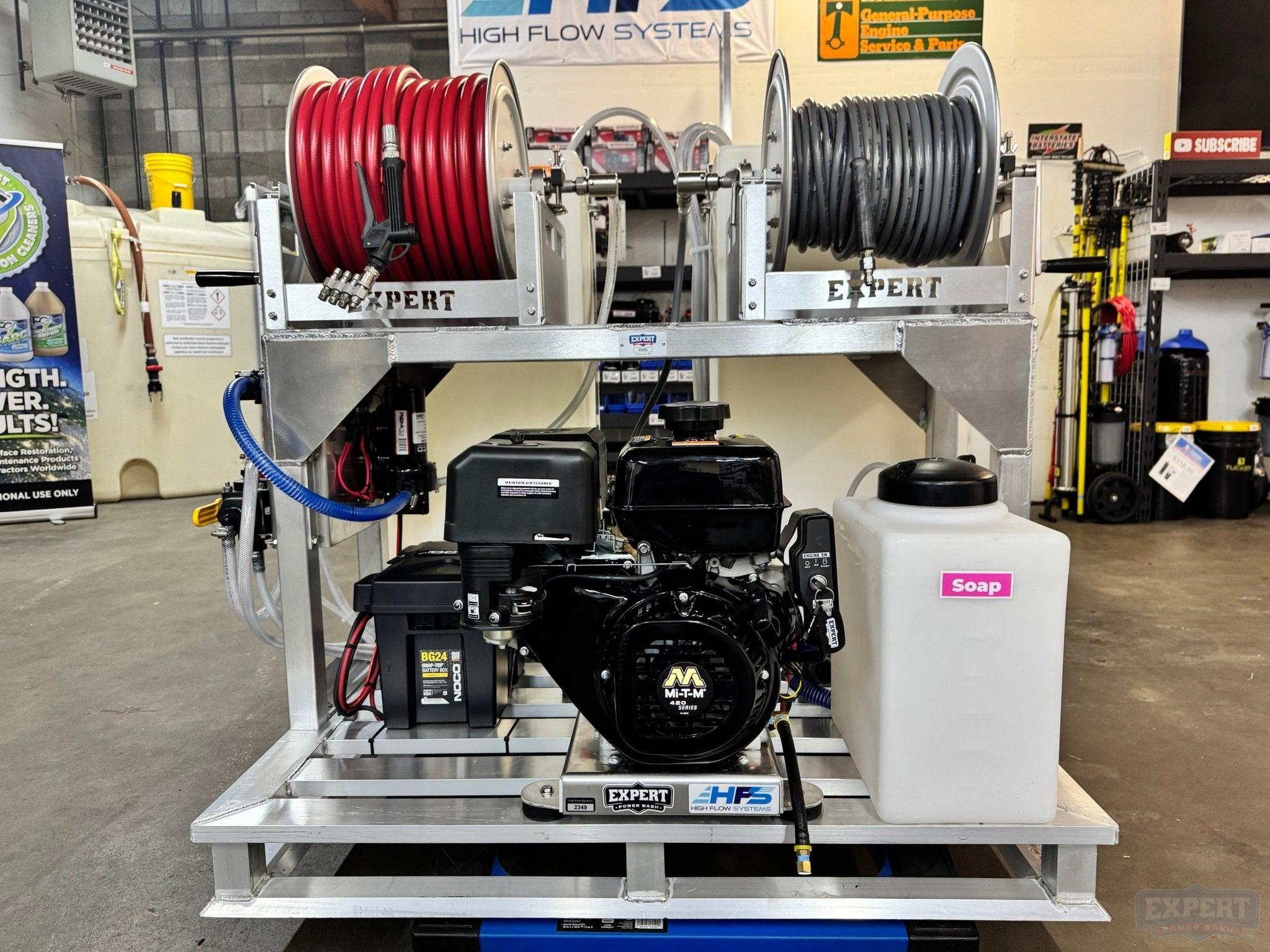 Budget Mini Pressure Washing And Soft Wash Truck Skid