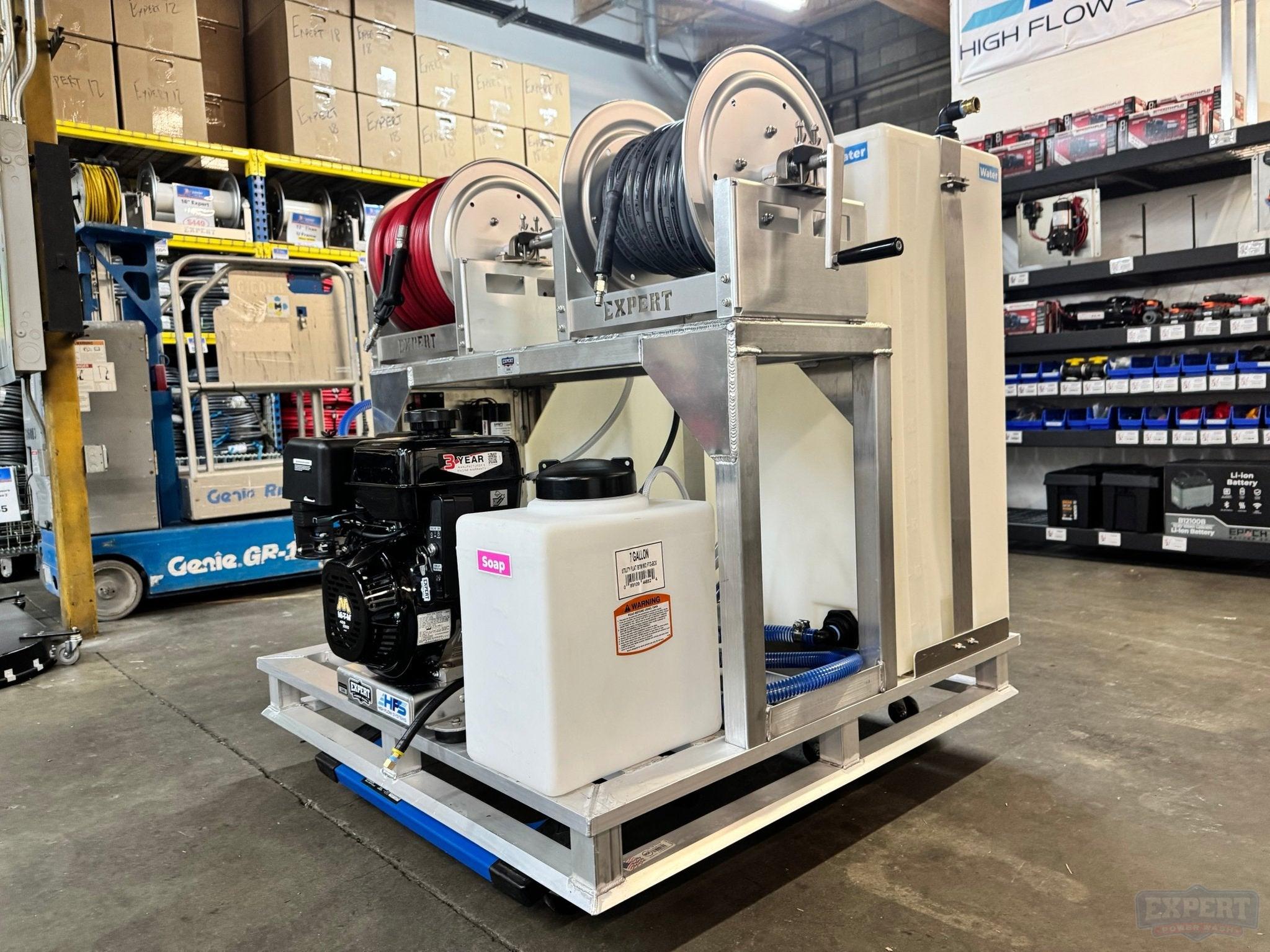 Budget Mini Pressure Washing And Soft Wash Truck Skid