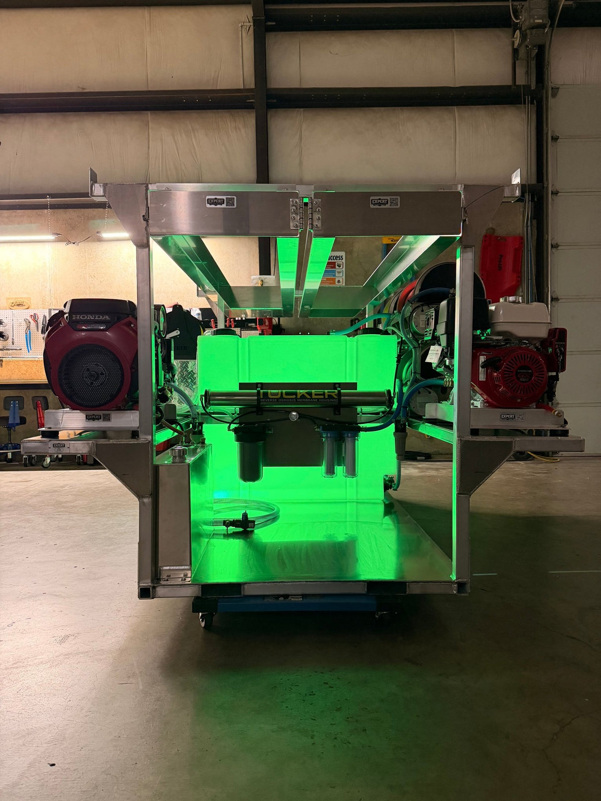 Cameron’s Custom Double Trouble 8ft Pressure Washing Skid