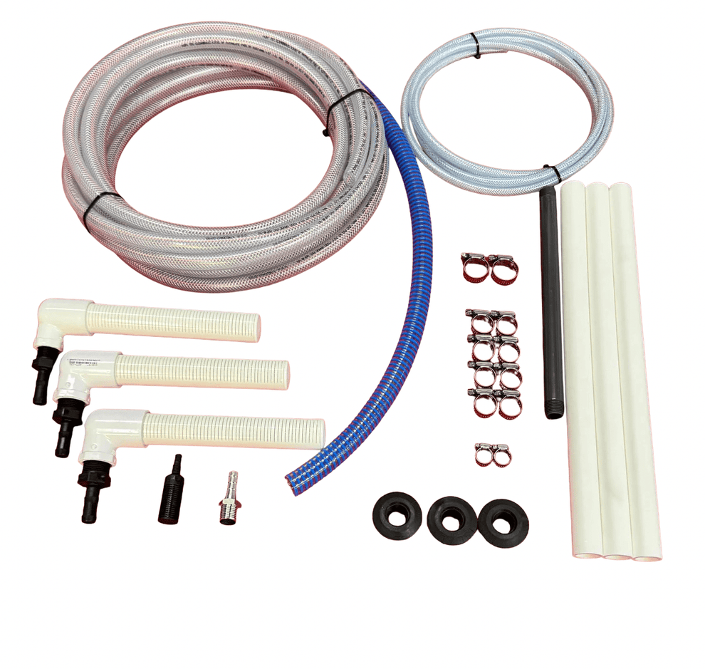 Complete Soft Wash Plumbing Kit for 12V Pumps