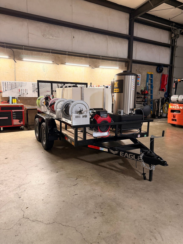 Hot Eagle Pressure Washing Dual Axle Trailer