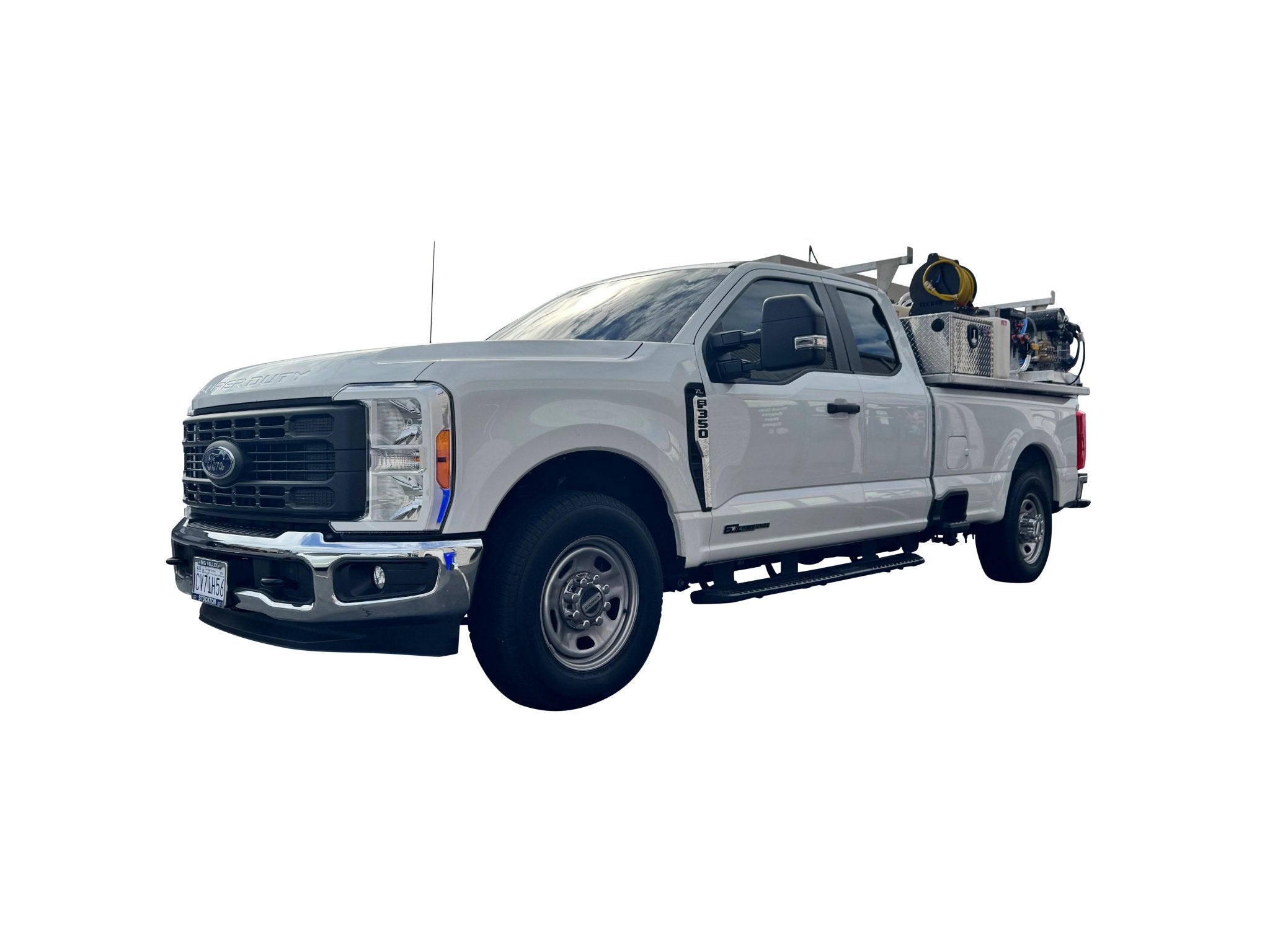 Max Flow Pressure Washing Truck Skid Setup- Alex's Skid