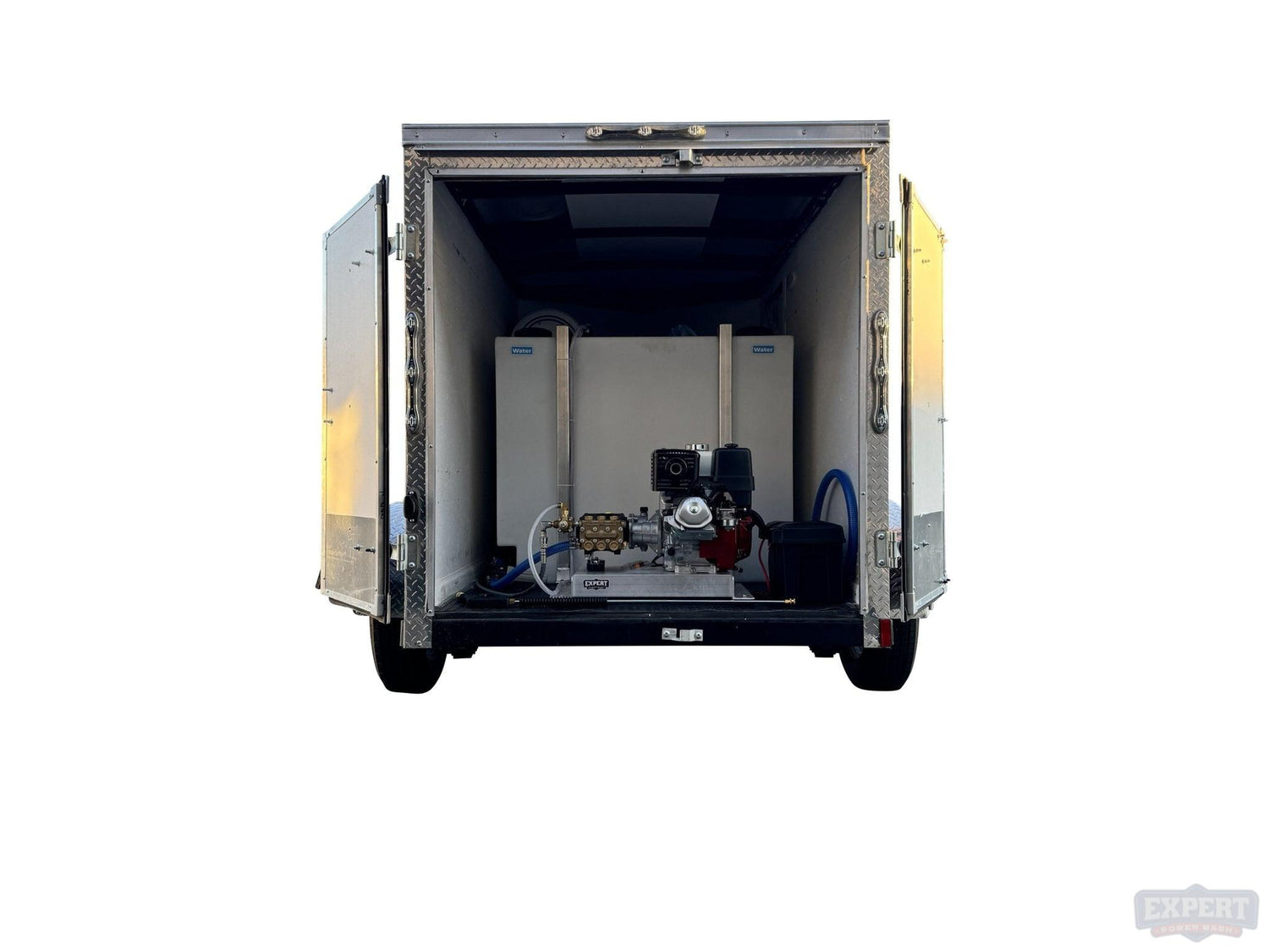 Pressure Washing and Soft Wash Trailer Setups
