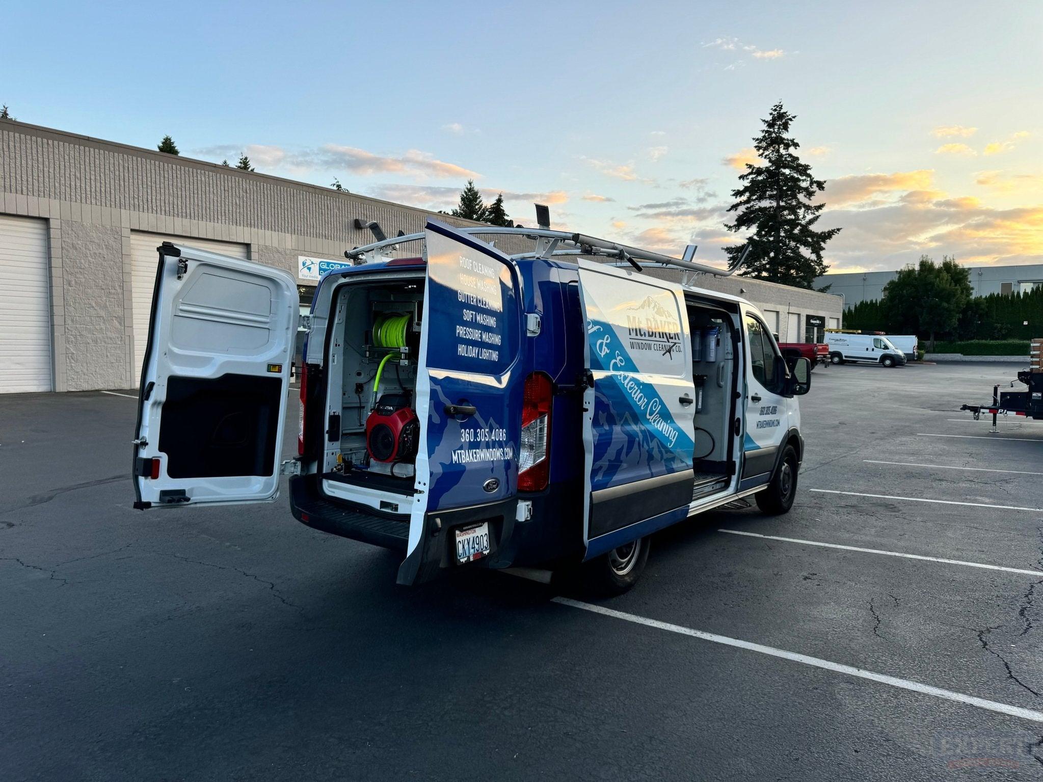 Transit Pressure Washing Van Build