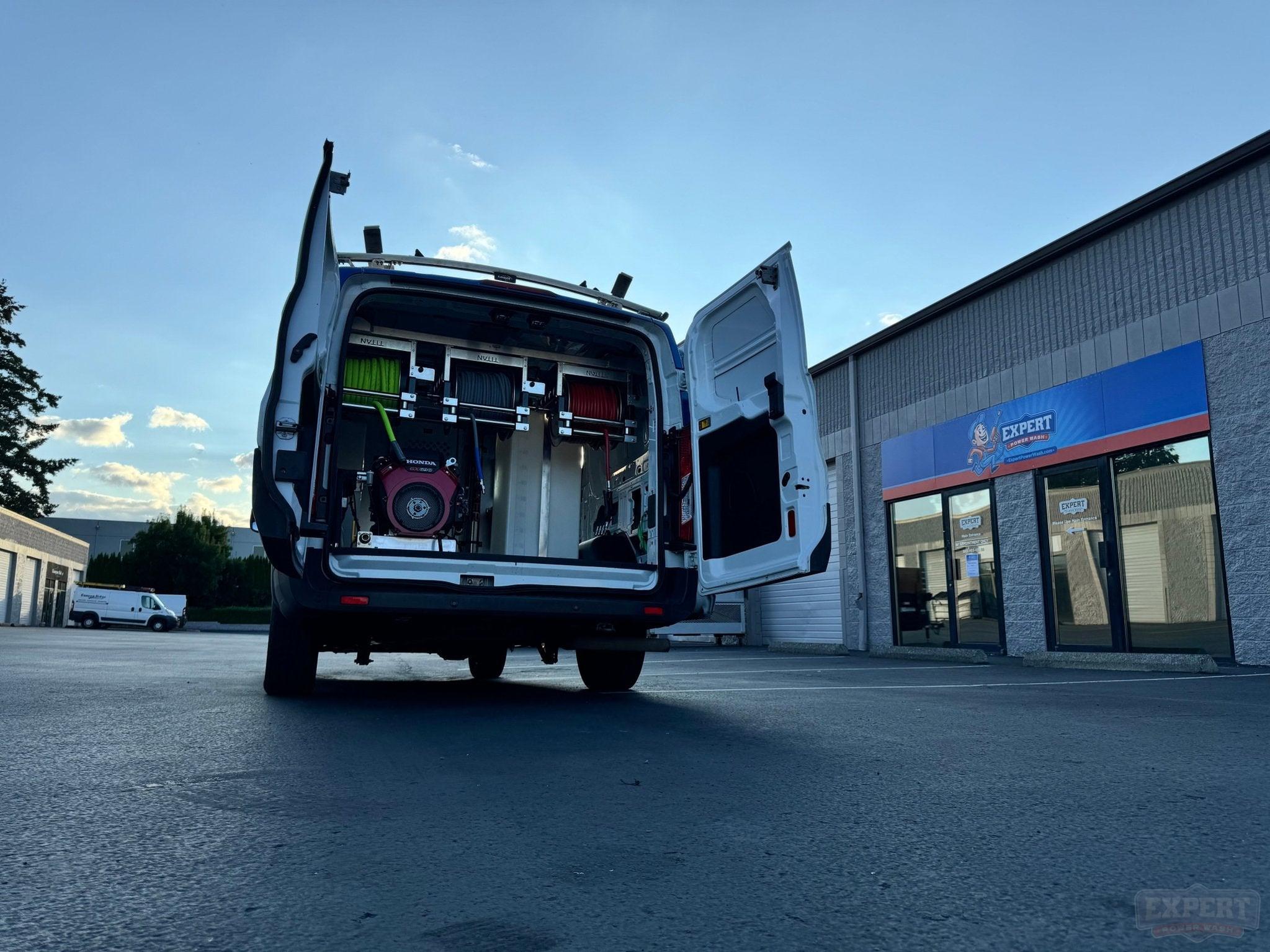 Transit Pressure Washing Van Build
