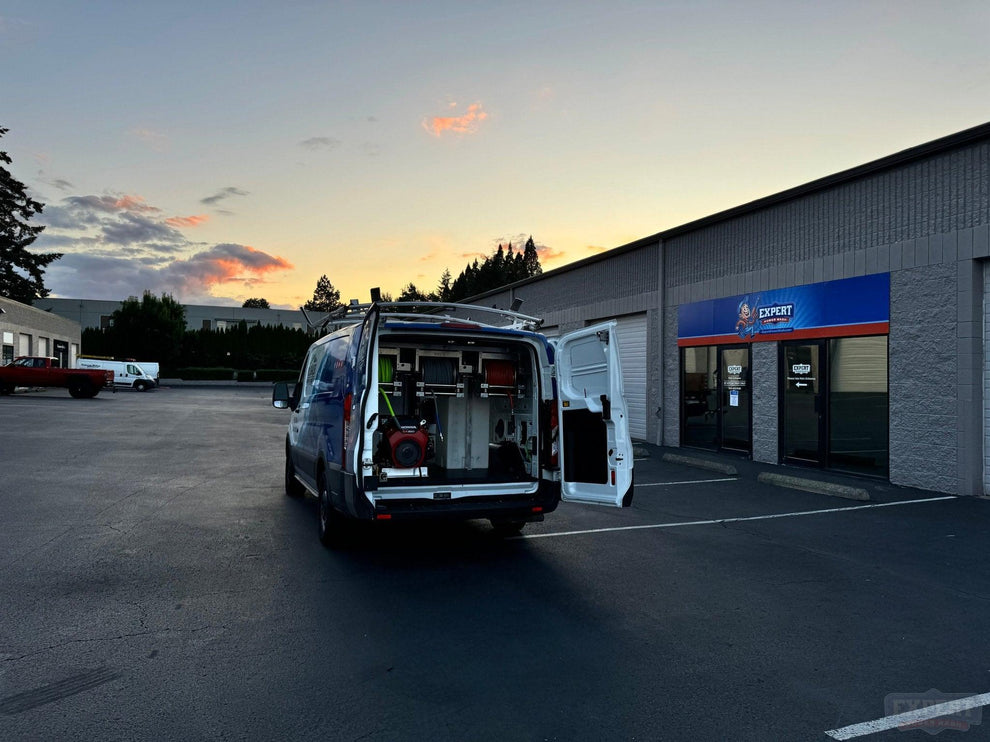 Transit Pressure Washing Van Build