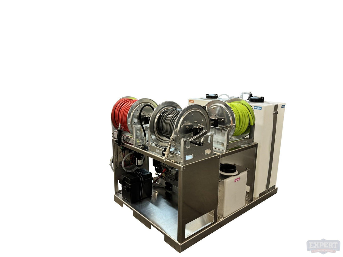Ultimate Mini Pressure Washing and Soft Wash Truck Skid