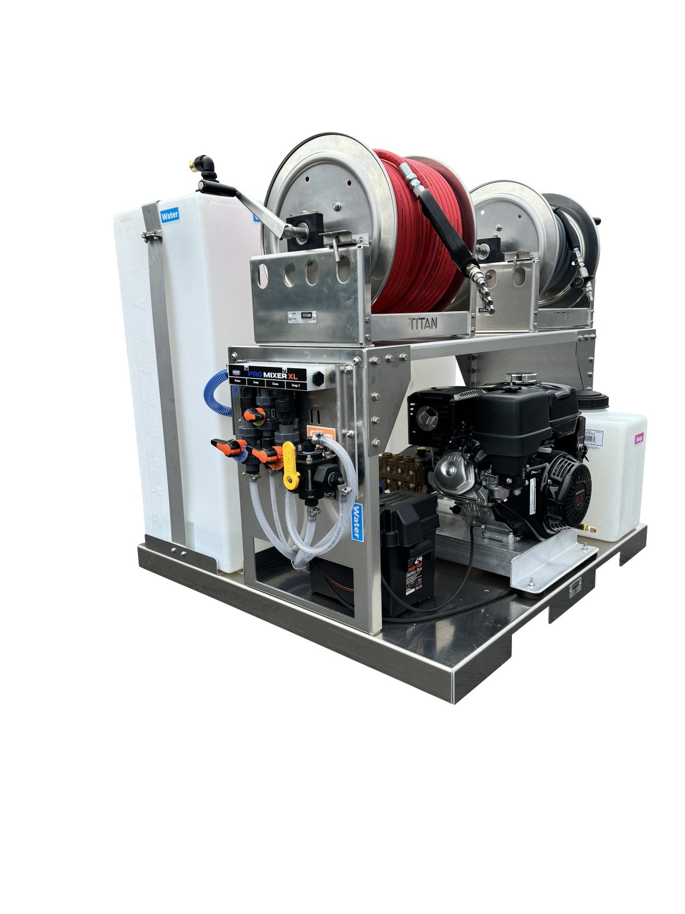 Ultra Mini Pressure Washing And Soft Wash Skid