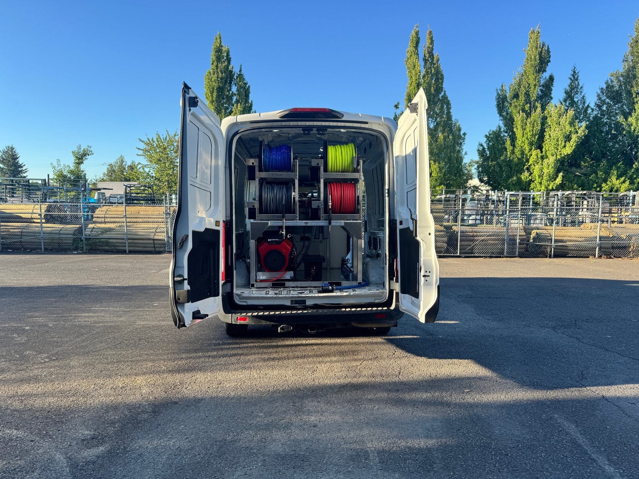 Van Pressure Washing Skid 2.0