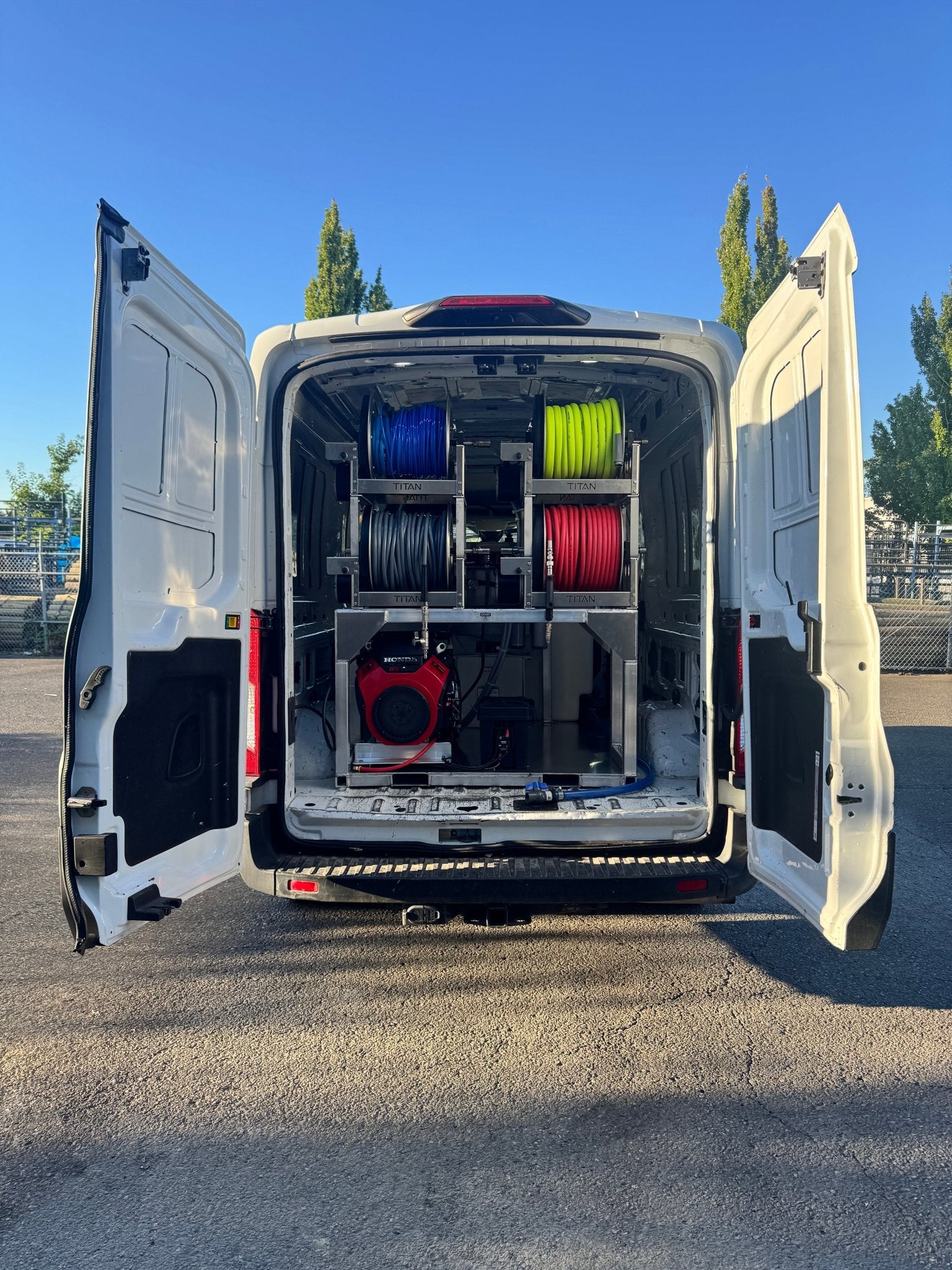 Van Pressure Washing Skid 2.0